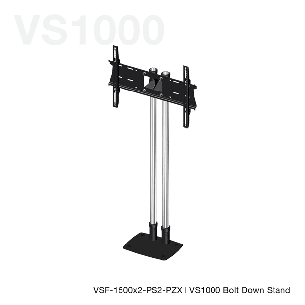 UNICOL | VS1000 Bolt Down Stand (VSF-1500x2-PS2-PZX)