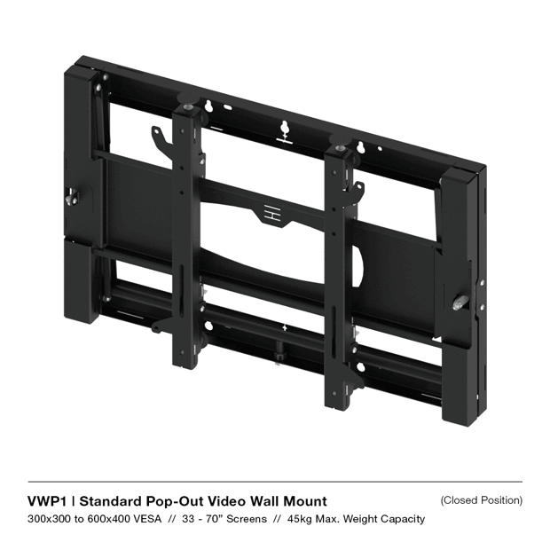 UNICOL | Adapta-Wall Standard Pop Out Video Wall Mount (VWP1)