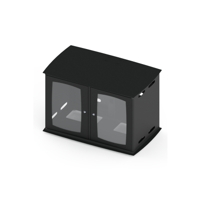 UNICOL | Twin 642mm Rack Depth AV Media Cabinet (AVRT7)