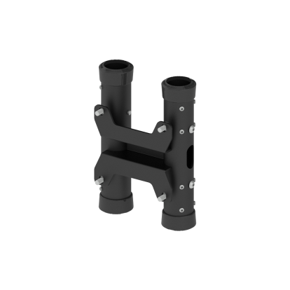 UNICOL | Twin Column Floor-to-Ceiling Coupler (PS6A1)