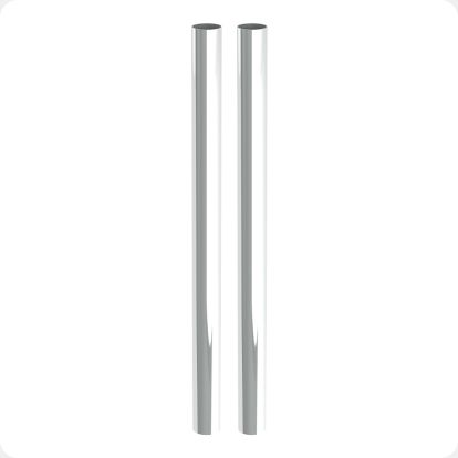 UNICOL | 1500mm Pair of Chrome Columns (1500X2)